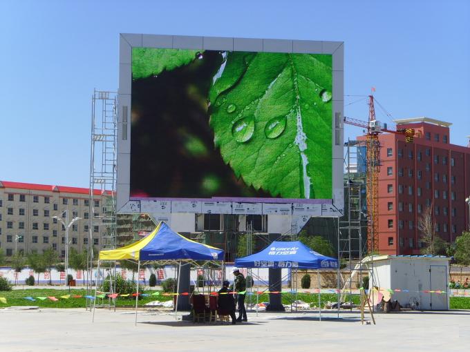 High Contrast LED Display Outdoor Advertising , LED Screen Billboard P6 ...