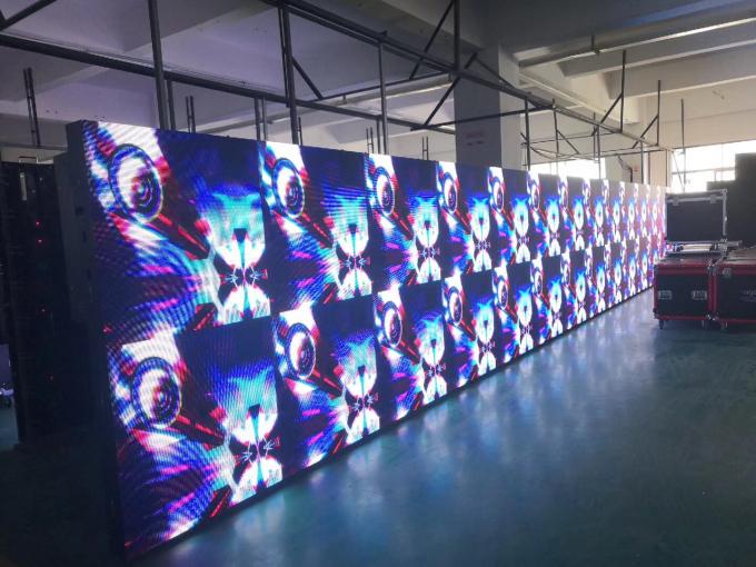 Gold Wire Full Color LED Display Module Nationstar With MBI5124 IC 1/2 Scan